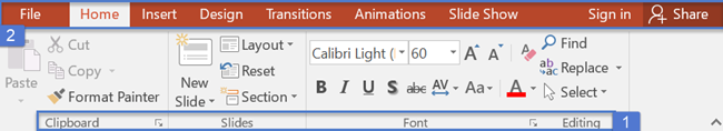 Introducing PowerPoint 2016 User Interface - wikigain Introducing PowerPoint 2016 User Interface - wikigain