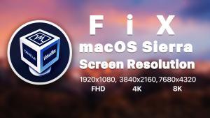 How to Fix macOS Sierra Screen Resolution on VirtualBox? - wikigain