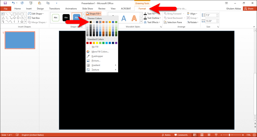 How to Design Custom Slide on PowerPoint 2016? - Design Slide