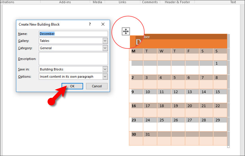 How To Use Quick Tables In Microsoft Word 2016 Wikigain