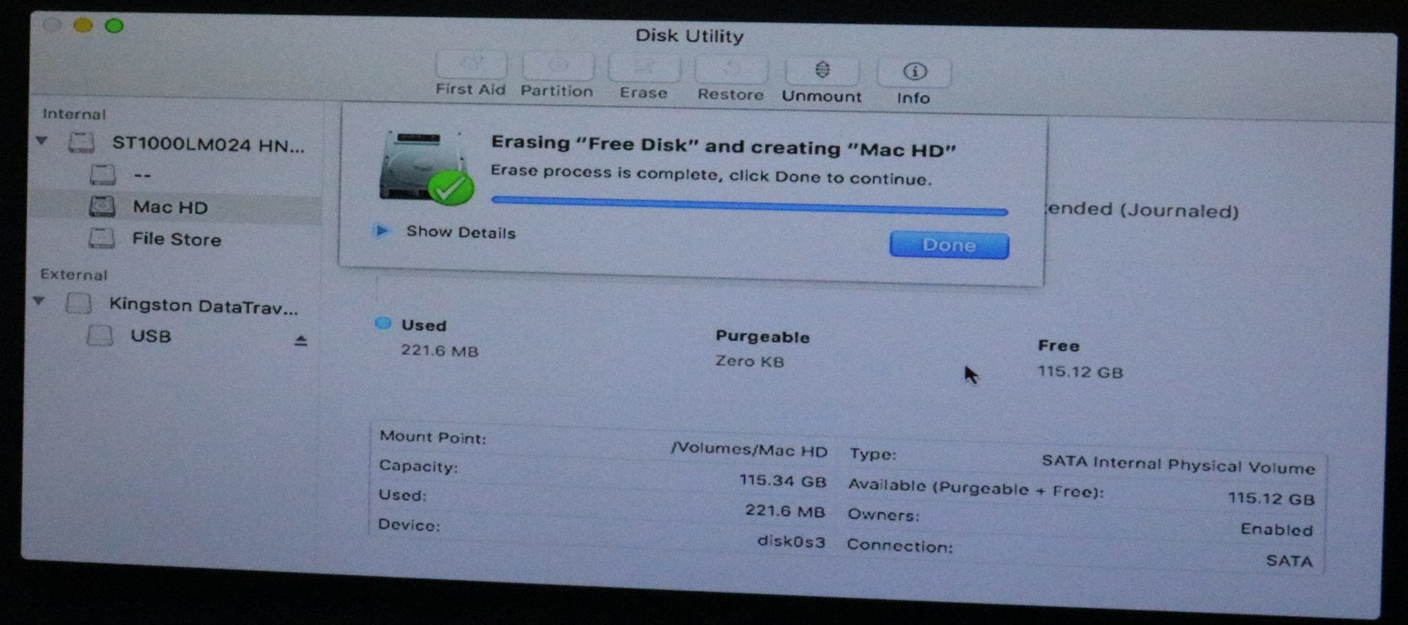 Fix Erase Process Has Failed While Erasing Partition For Macos On