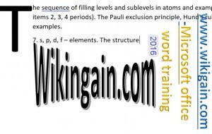 Insert WordArt and Add Drop Cap in Microsoft Word 2016 - wikigain