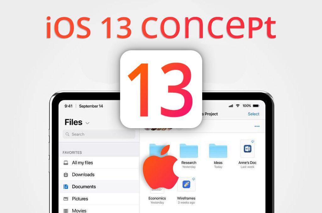 Apple iOS 13 Concept Theory "Release Date & Features" - wikigain