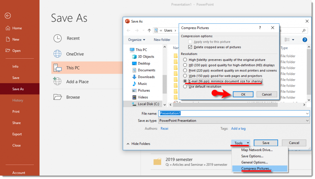 How to Reduce PowerPoint File Size? - wikigain