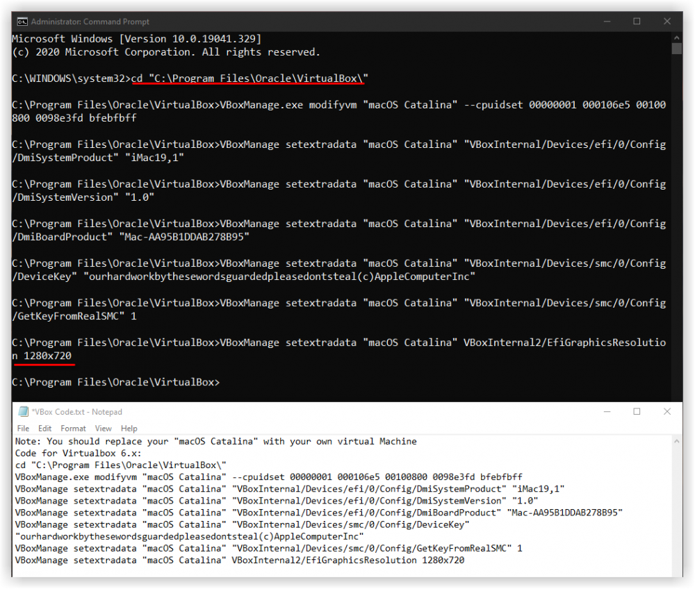 Install macOS Catalina on VirtualBox on Windows -VMDK - wikigain