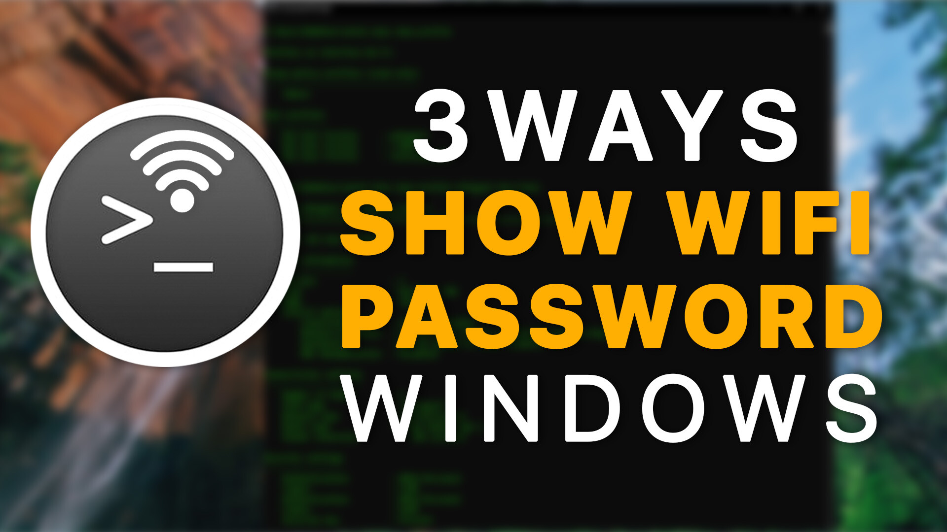 3 Ways To Show WiFi Passwords On Windows 10 8 7 CMD Wikigain
