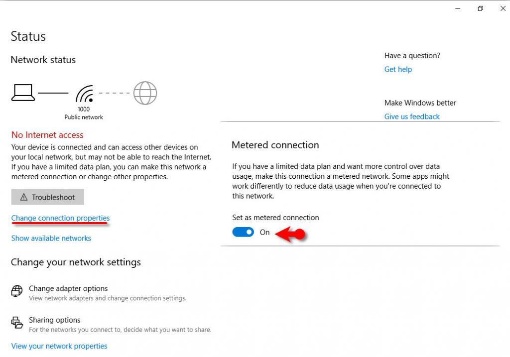 How to Control Your Internet Data in Windows 10 - wikigain